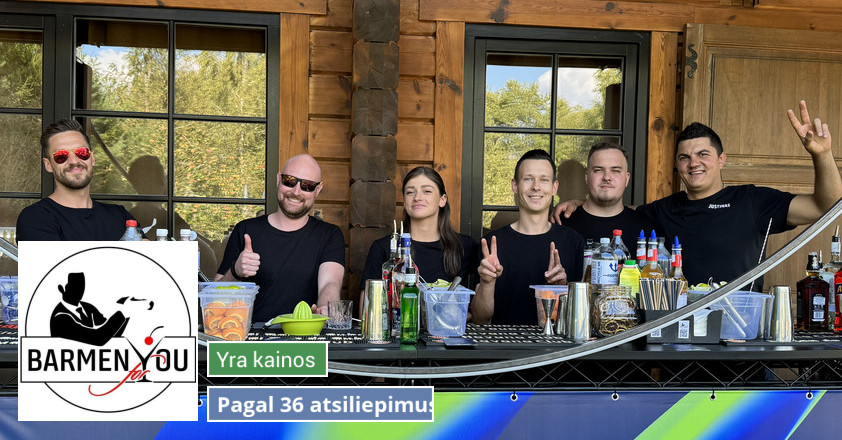 Barmen For You - Bfy mobilus baras - Vilnius / Barmen For You - BFY ...