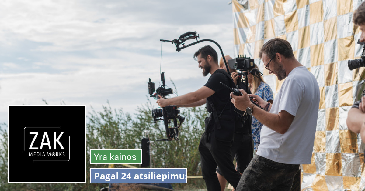 Profesionalios video kūrimo paslaugos verslui - Klaipėda / ZAK MEDIA WORKS - Paslaugos.lt ...