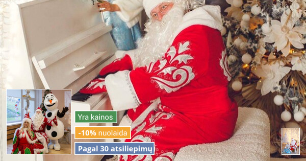 Kalėdų Senelis ir Snieguolė - Vilnius / Kalėdu Senelis, Snieguolė ...