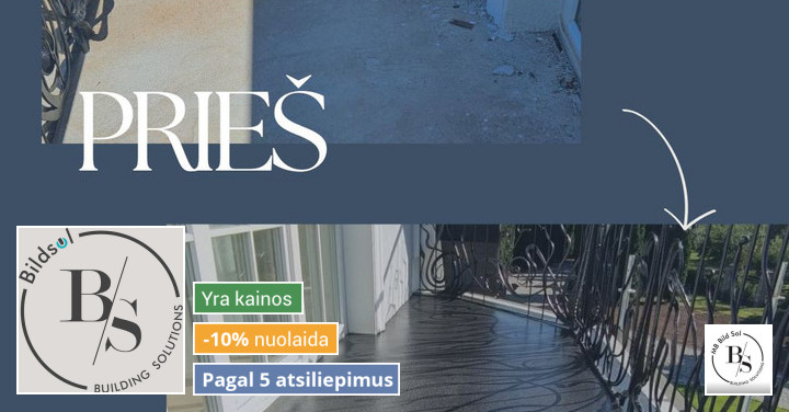 Akcija! Pvc lenteles su įrengimu nuo 27.99eur/m2 - Klaipėda / MB ...