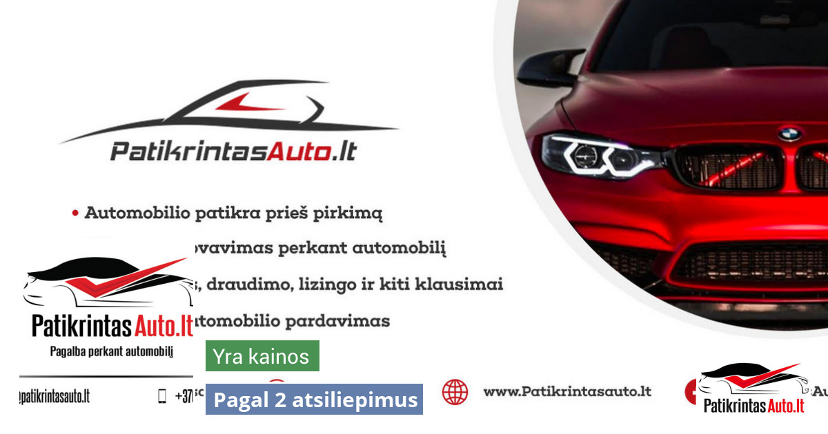 Automobilio patikra prieš pirkimą - Kėdainių r. / PatikrintasAuto.lt ...