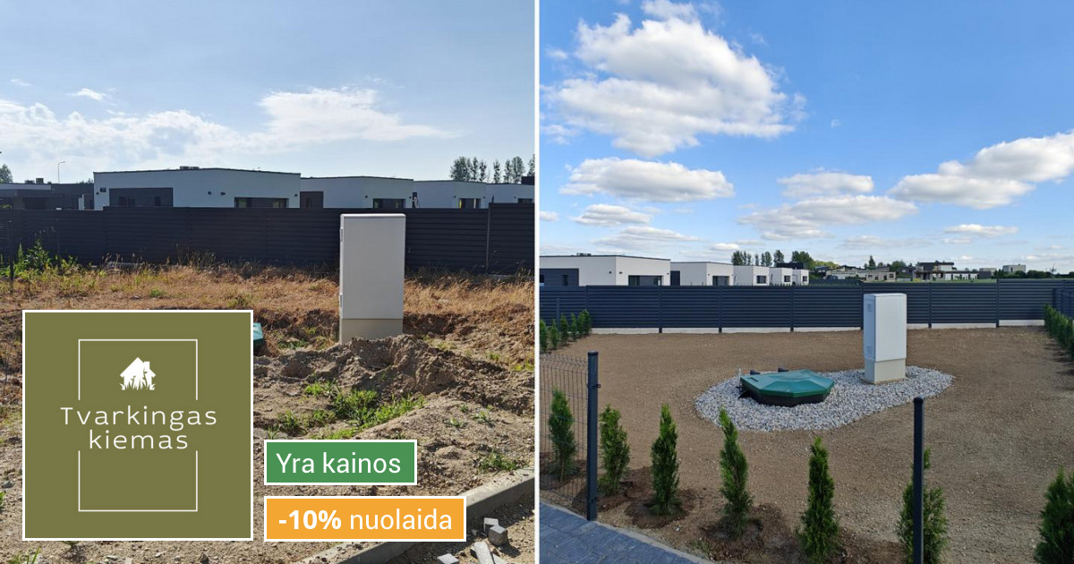Apželdinimo, aplinkos tvarkymo ir žemės darbai. - Kaunas / UAB "Tvarkingas kiemas" - Paslaugos ...