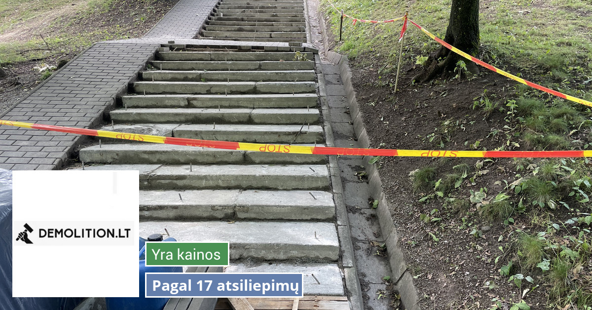 Atliekame Griovimo darbus, atramines konstrukcijas - Vilnius ...