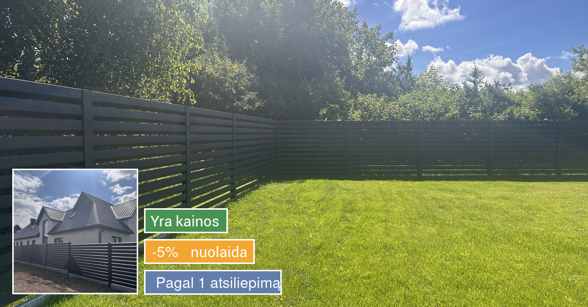 Skardine tvora Rombas, Vartai, Gamyba, Montavimas - Telšių r ...