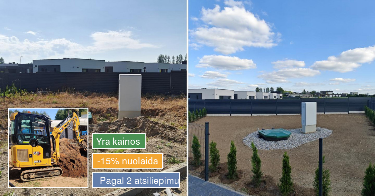 Mini Cat ekskavatoriaus / Mini Bobcat Mt100 paslaugos - Kaunas / UAB ...