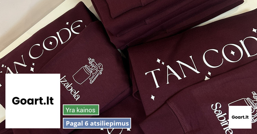 Greita spauda ir siuvinėjimas ant marškinėlių ir tekstilės - Vilnius ...