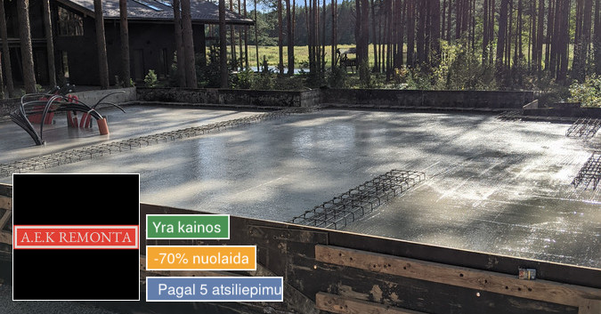 Atliekame Betonavimo Darbus! Tik Už Geriausią Kainą! - Kaunas ...