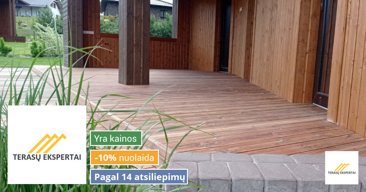 Profesionalus terasų, stoginių ir medinių fasadų įrengimas - Vilnius ...