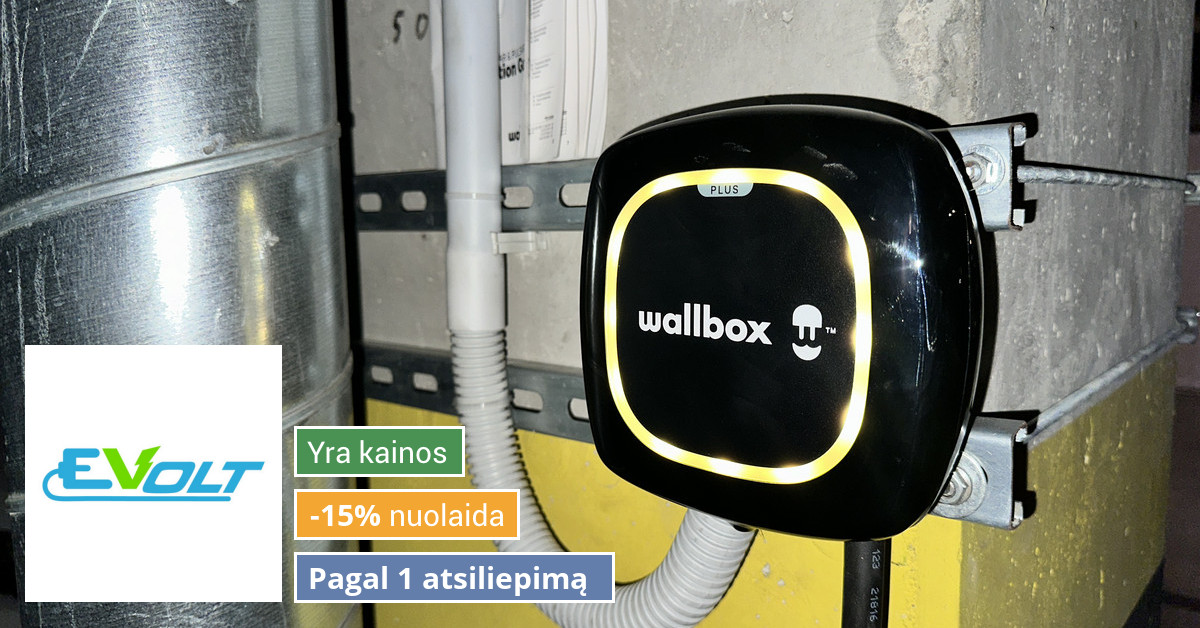 Elektros stoteles - Vilnius / EVolt - Paslaugos.lt portalas Nr.1