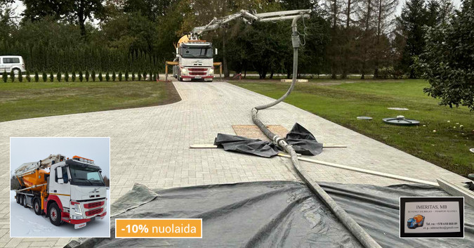 Mb Imeritas Betono siurblio nuoma Klaipeda - Klaipėda / Imeritas MB ...