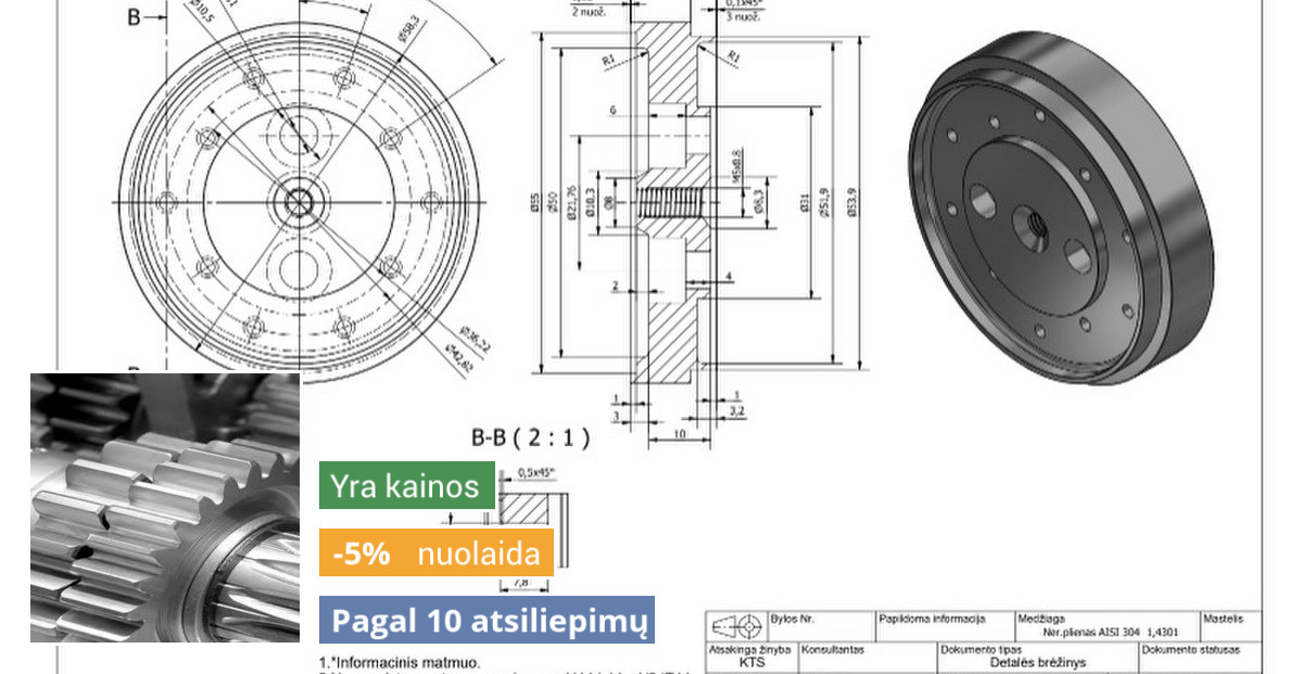 Mechanikos inžinierius, 2d, 3d projektavimo paslaugos - Šiauliai ...