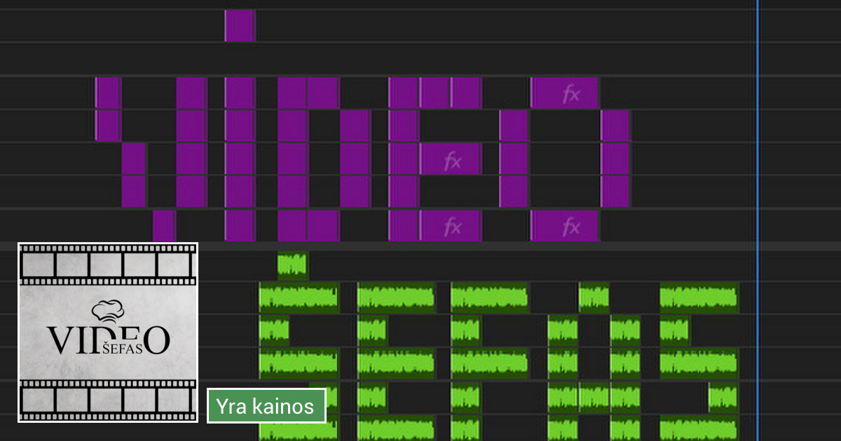 Video montažo paslaugos - Vilnius / Justas Gudžiūnas - Paslaugos.lt portalas Nr.1