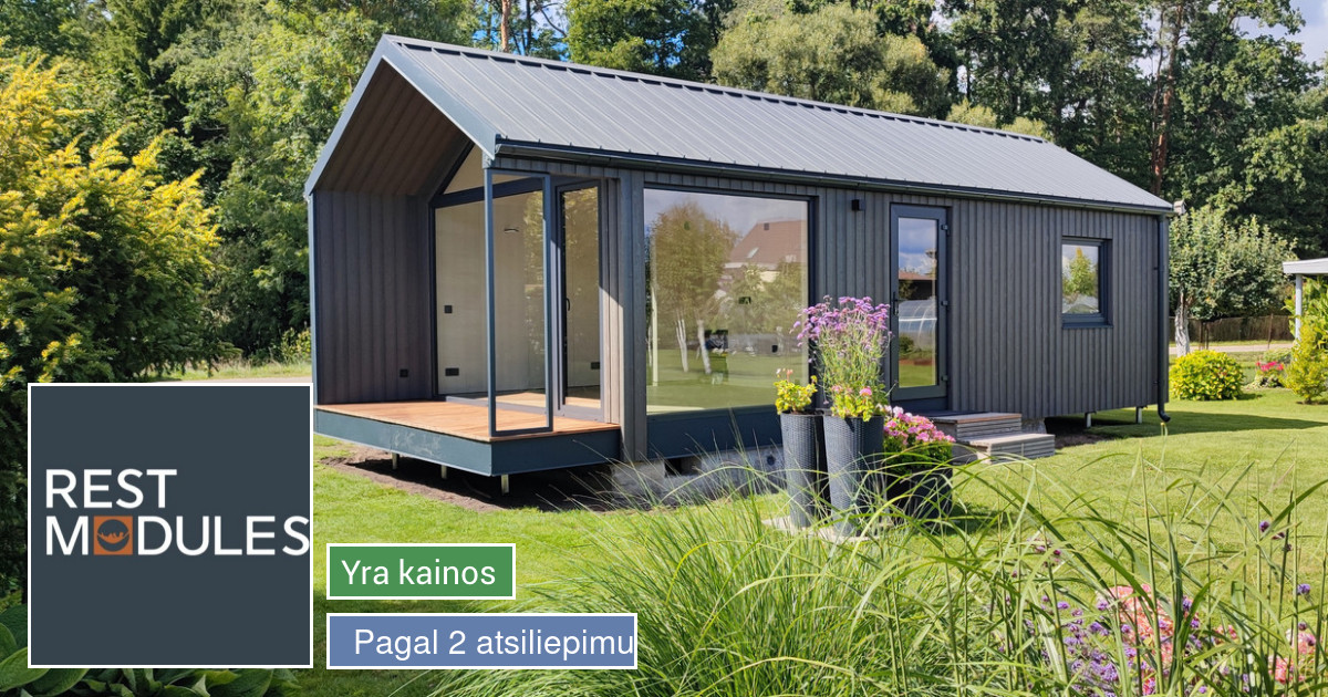 Modulinis namas indvidualaus išplanavimo - Kaunas / UAB "Rest modules" - Paslaugos.lt portalas Nr.1