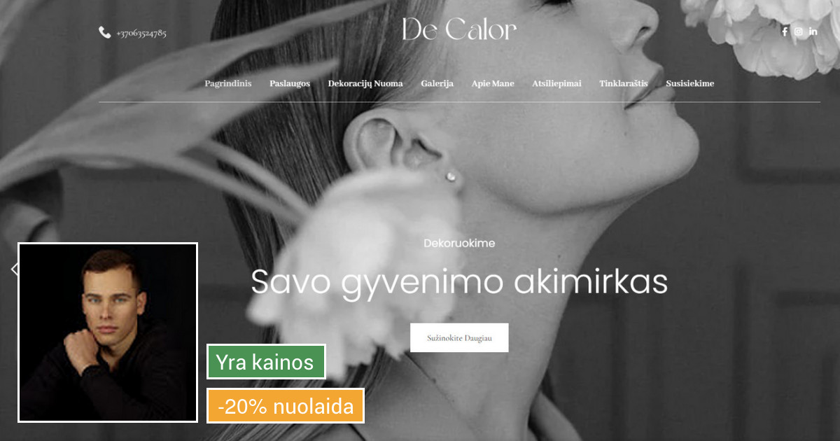 Profesionalios svetainės Jūsų verslui – greitai ir patikimai - Marijampolė / Edvinas ...