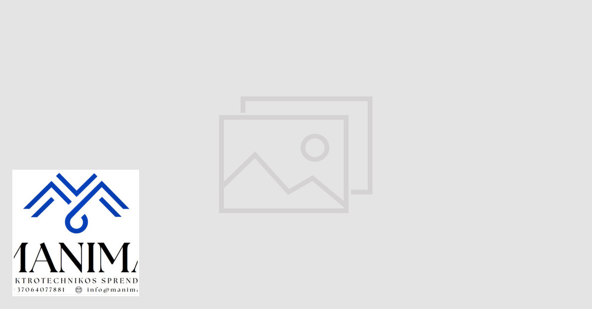 Mb "Manima" – Elektros projektavimo profesionalai! - Telšių r. / MB ...
