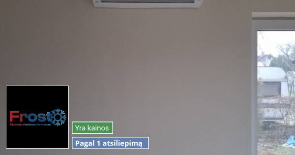 Oro kondicionierių montavimas ir prekyba - Kėdainių r. / MB FROSTO - Paslaugos.lt portalas Nr.1