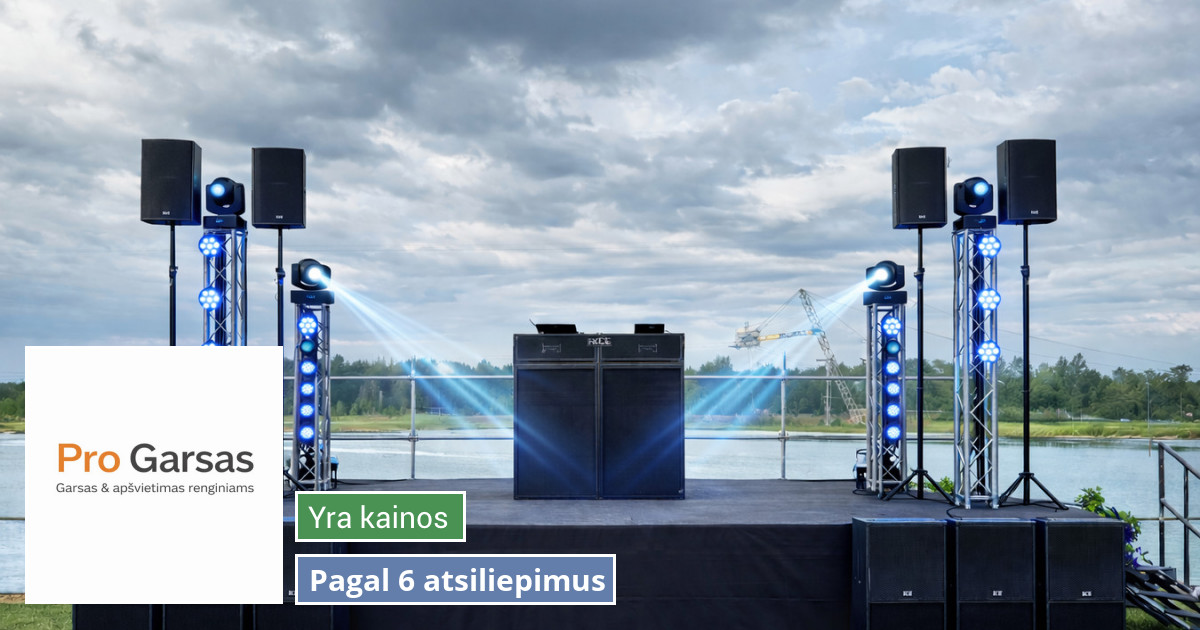 Garso ir apšvietimo įrangos nuoma Vestuvėms, vakarėliams, - Klaipėda ...